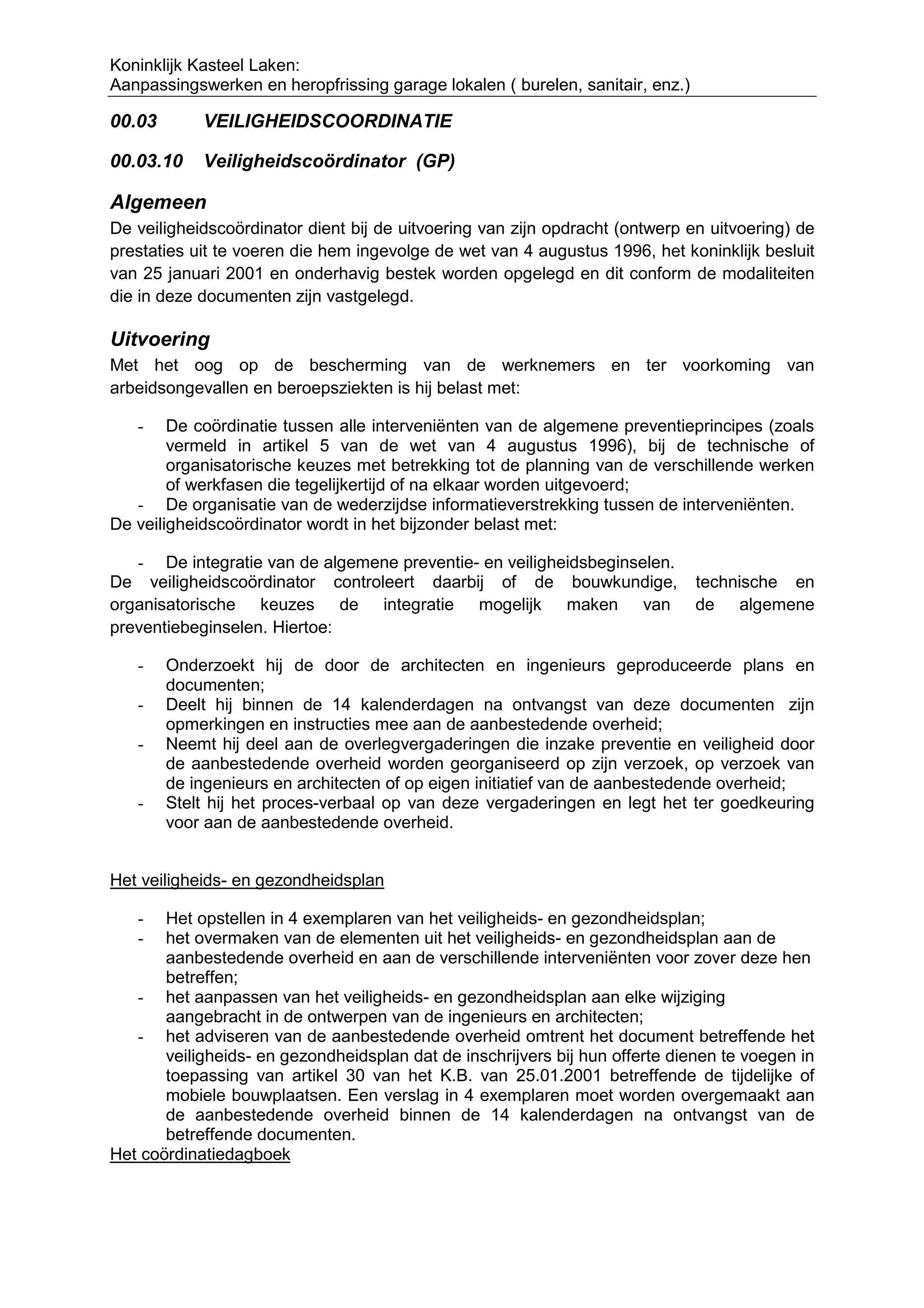 Kasteel van Laken wordt grondig gerenoveerd | PDF