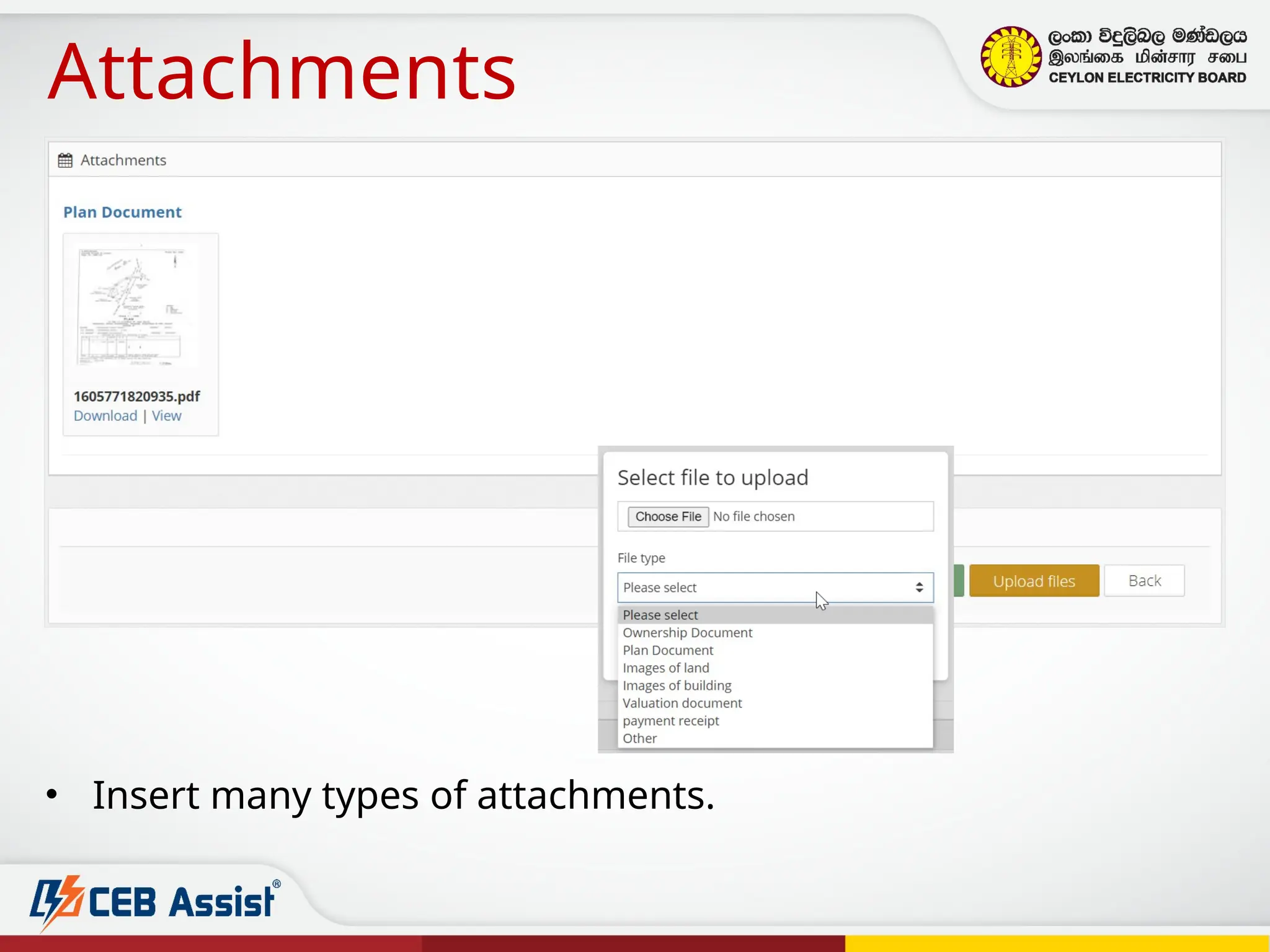 CEB Assist - Asset Maintenace Module Introduction | PPTX
