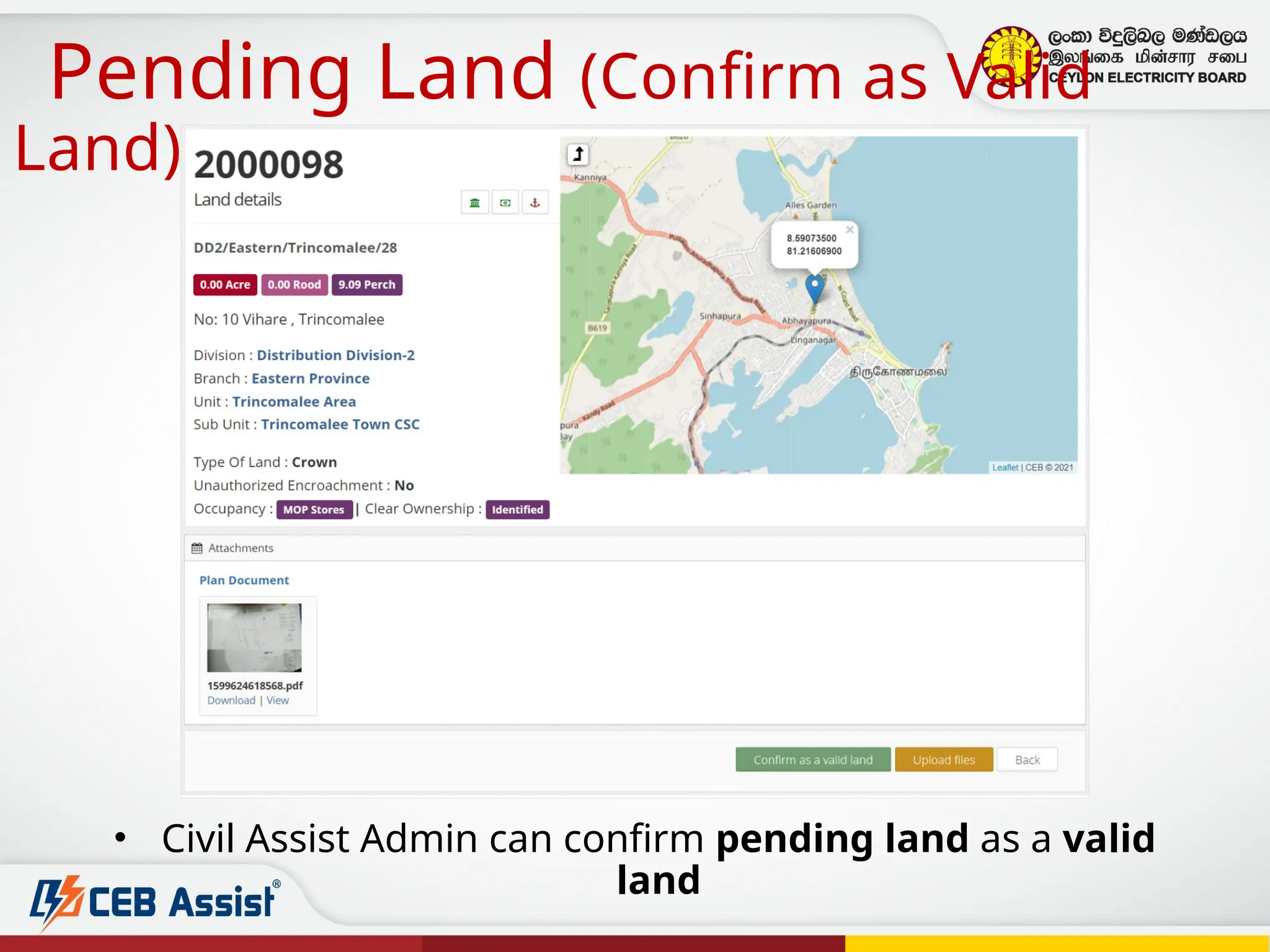 CEB Assist - Asset Maintenace Module Introduction | PPTX
