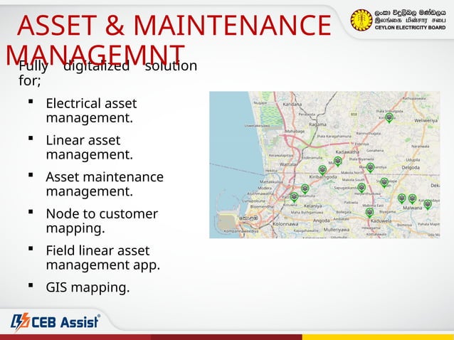 CEB Assist - Asset Maintenace Module Introduction | PPT