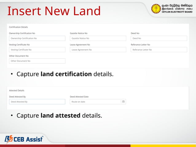 CEB Assist - Asset Maintenace Module Introduction | PPTX