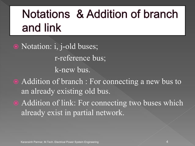 Z bus building algorithm | PPTX | Technology & Computing