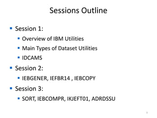 Z OS IBM Utilities | PPTX