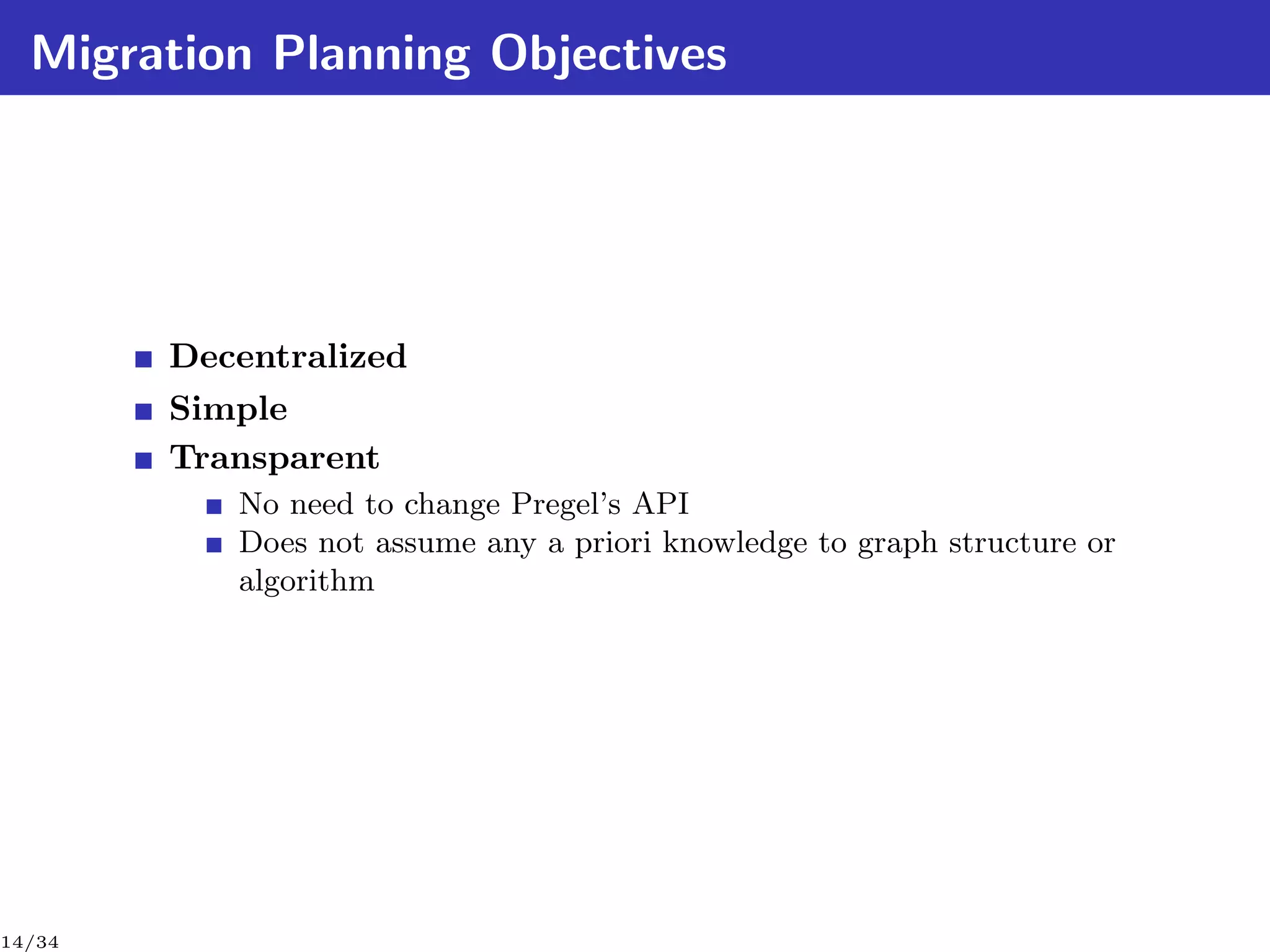 Presentation on "Mizan: A System for Dynamic Load Balancing in Large-scale Graph Processing" | PDF