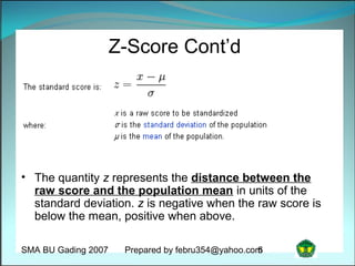 Z score | PDF | Technology & Computing