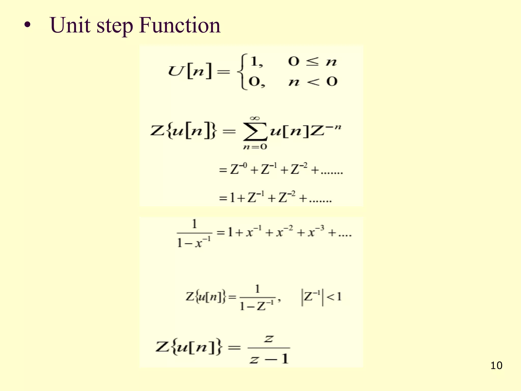 Z transform | PDF | Science