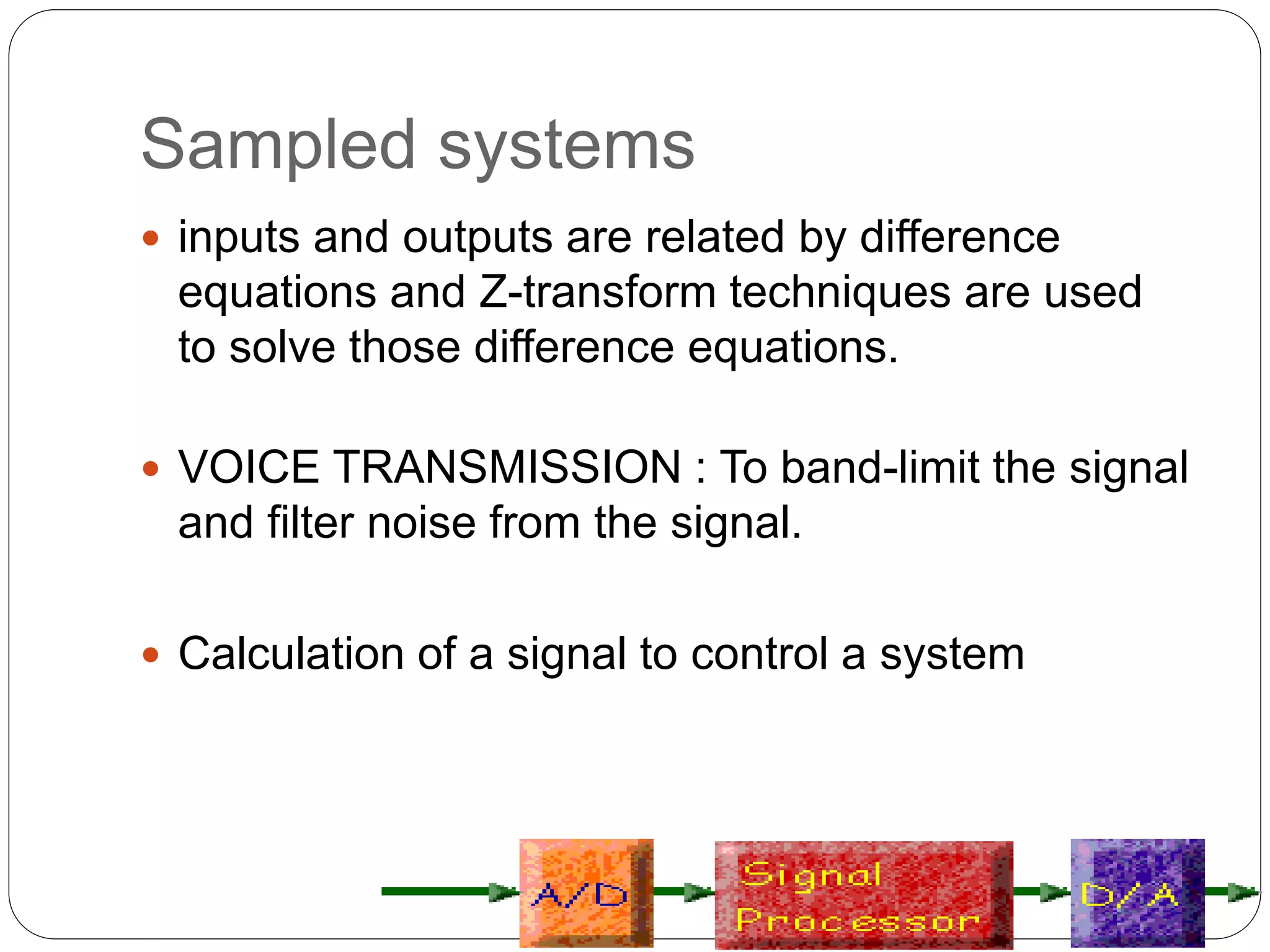 Z transforms and their applications | PPTX