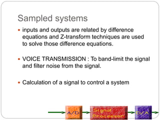 Z transforms and their applications | PPTX