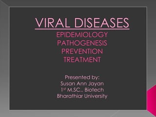 Viral Diseases | PPTX