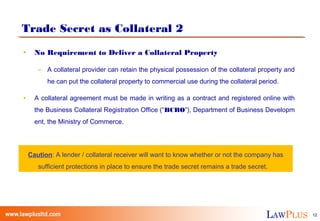 Trade Secrets and Business | PPT