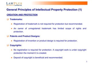 Overview of Thailand Intellectual Property Law and Practice | PDF