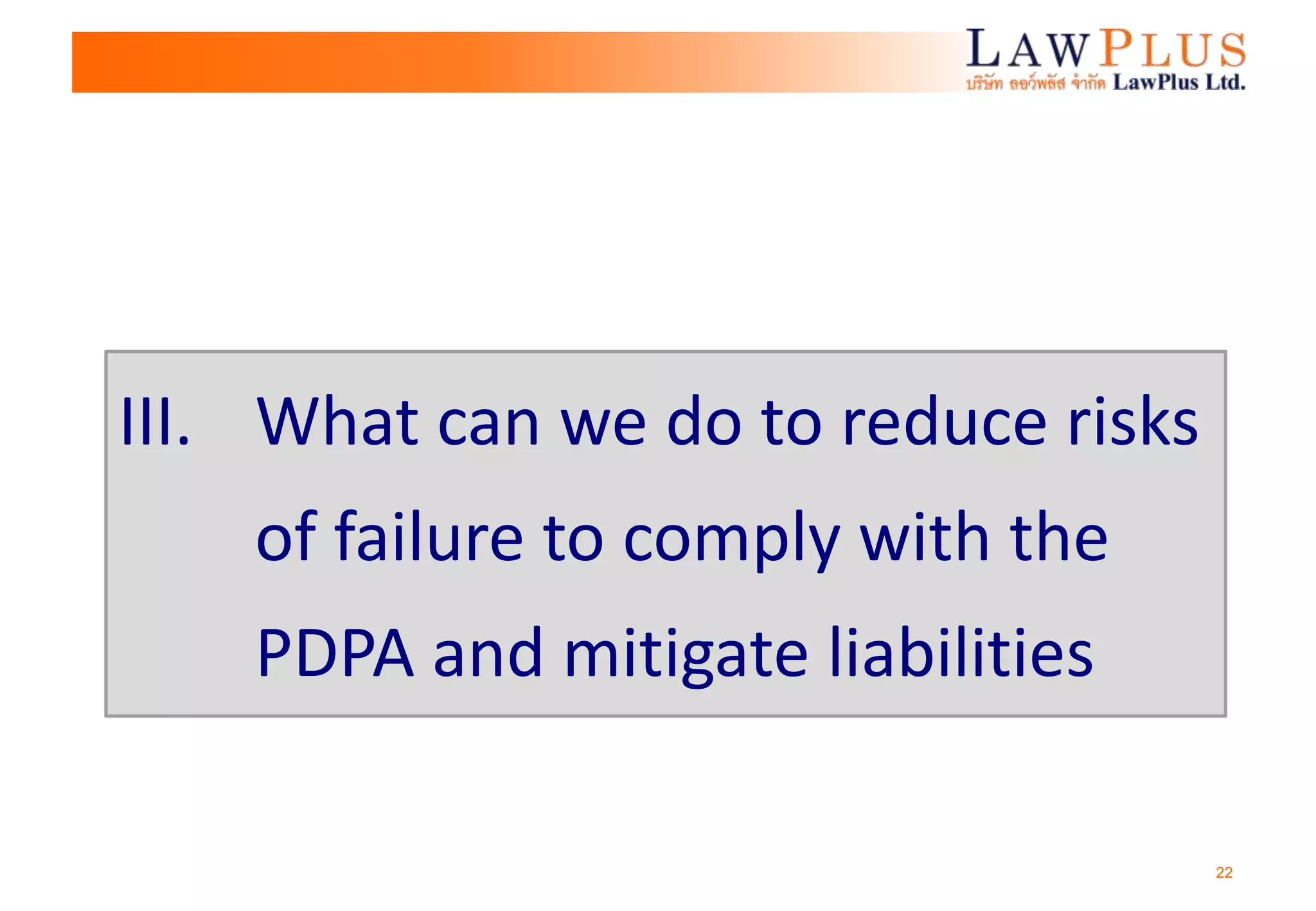 PDPA Compliance Preparation | PPTX