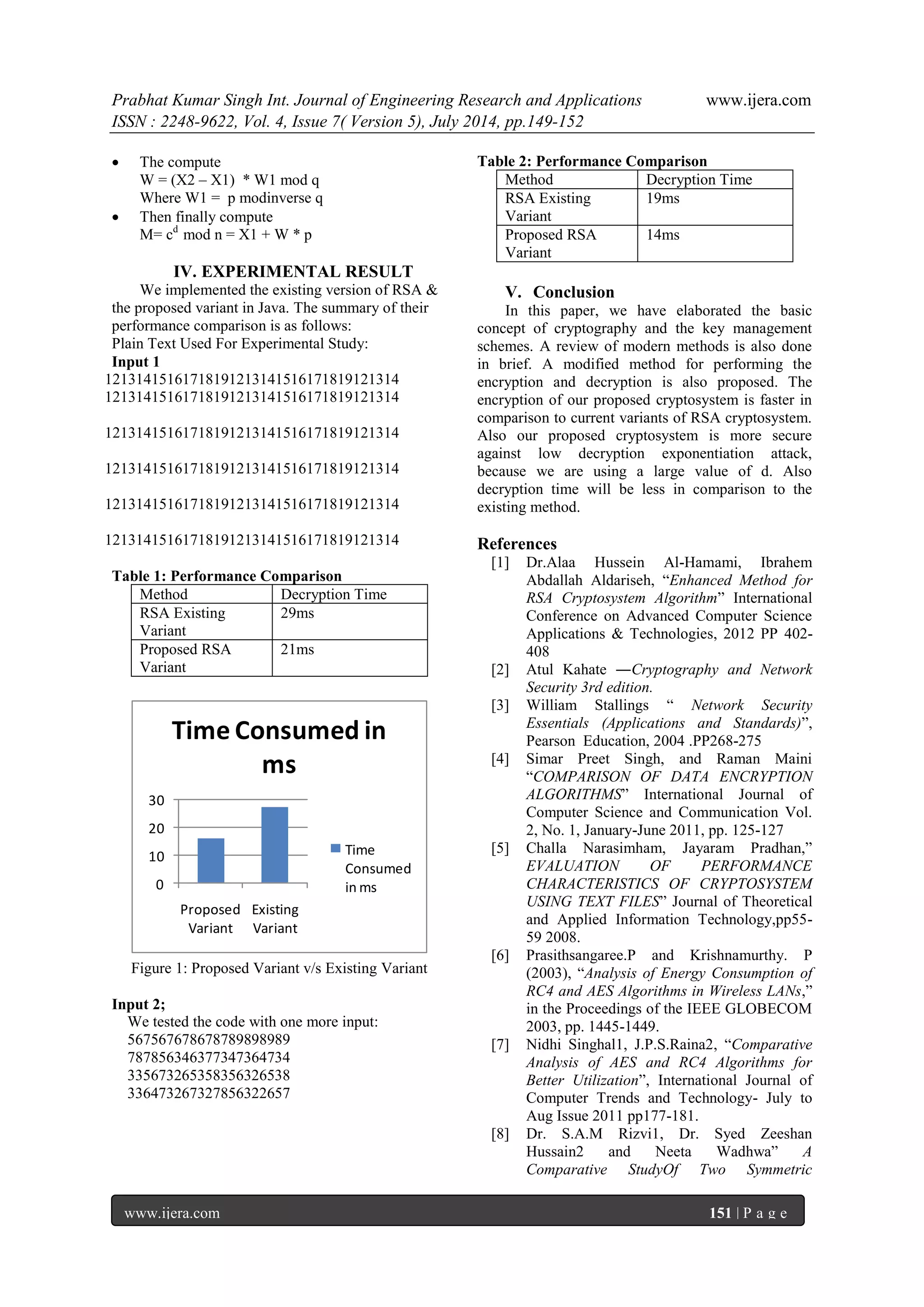 A Modified Technique For Performing Data Encryption & Data Decryption | PDF
