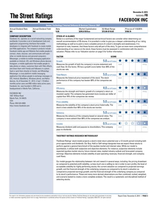 The Street Ratings | PDF