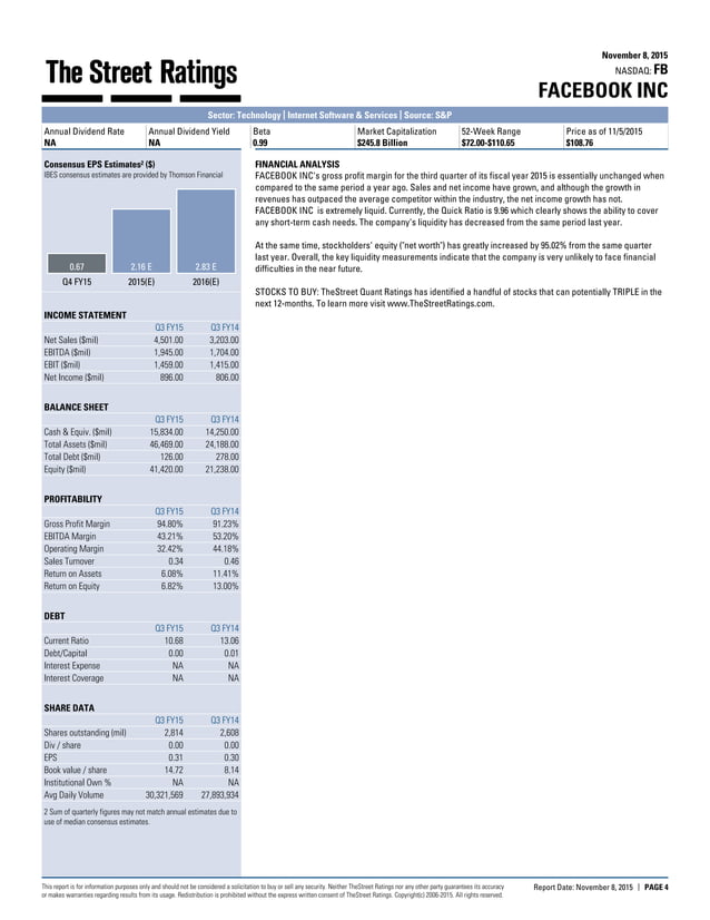 The Street Ratings | PDF