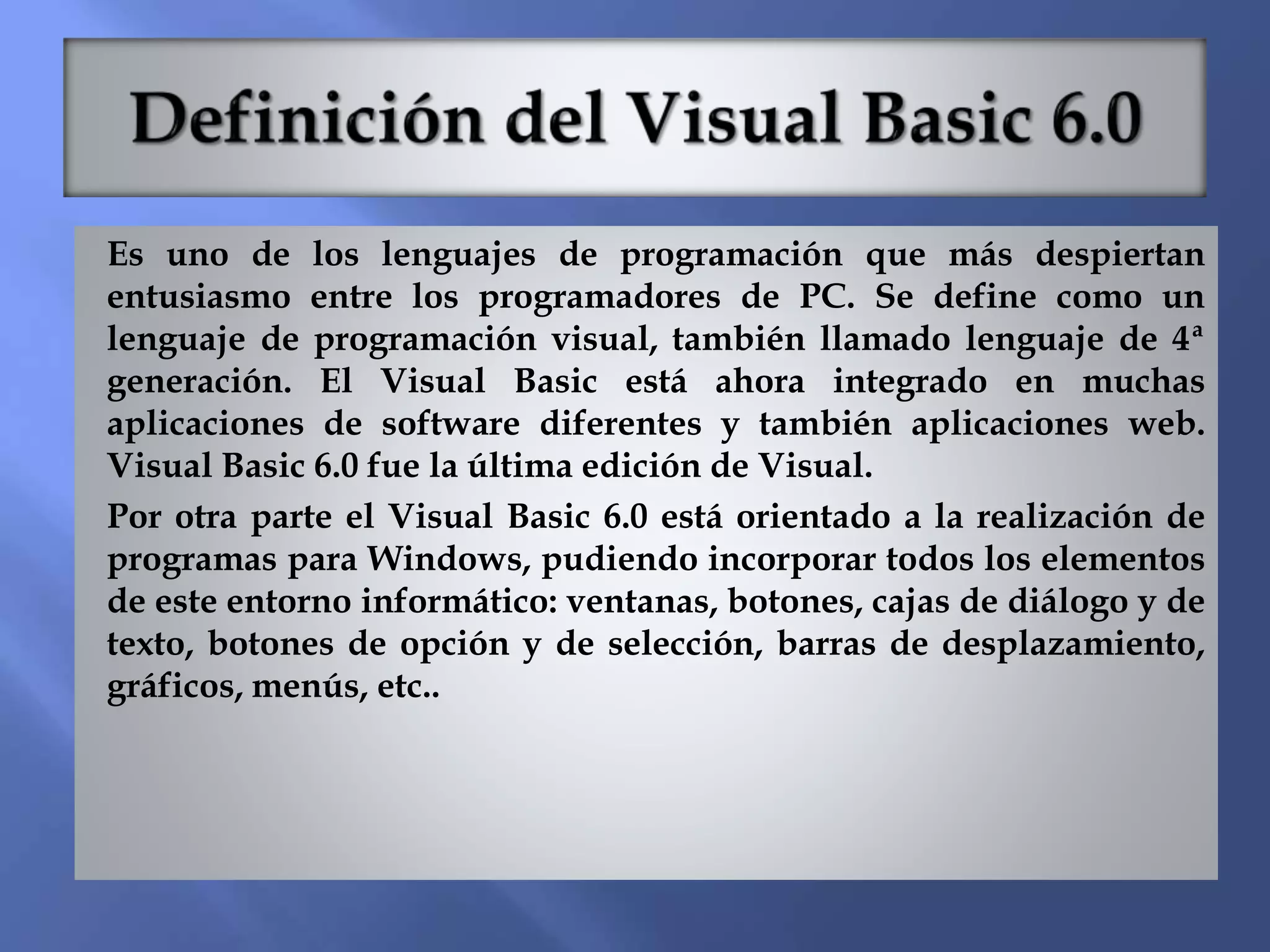 Visual basic jose martinez | PPTX