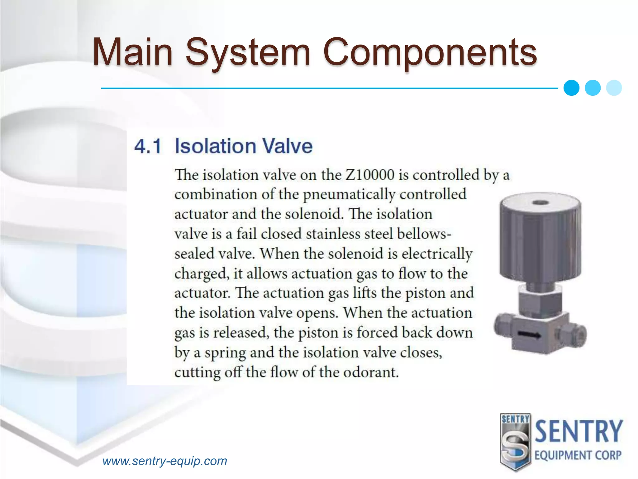 Odorant Injection Systems, Sentry Equipment Z10000, Natural Gas ...