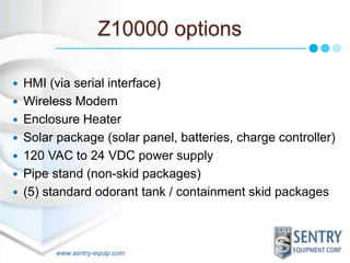 Odorant Injection Systems, Sentry Equipment Z10000, Natural Gas ...