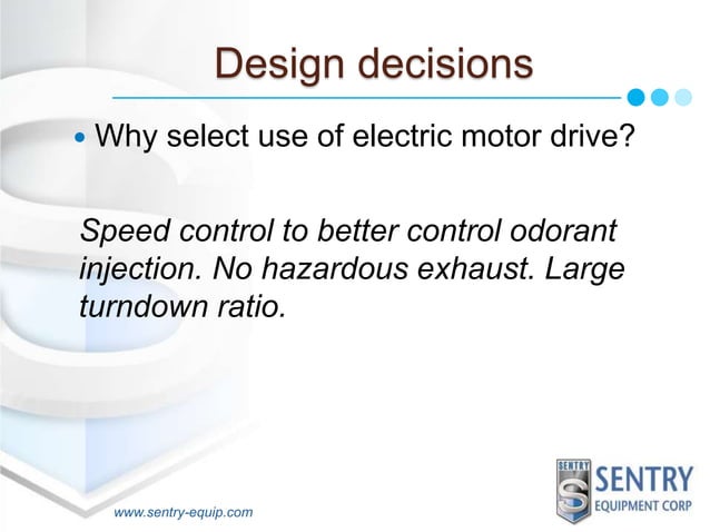 Odorant Injection Systems, Sentry Equipment Z10000, Natural Gas ...
