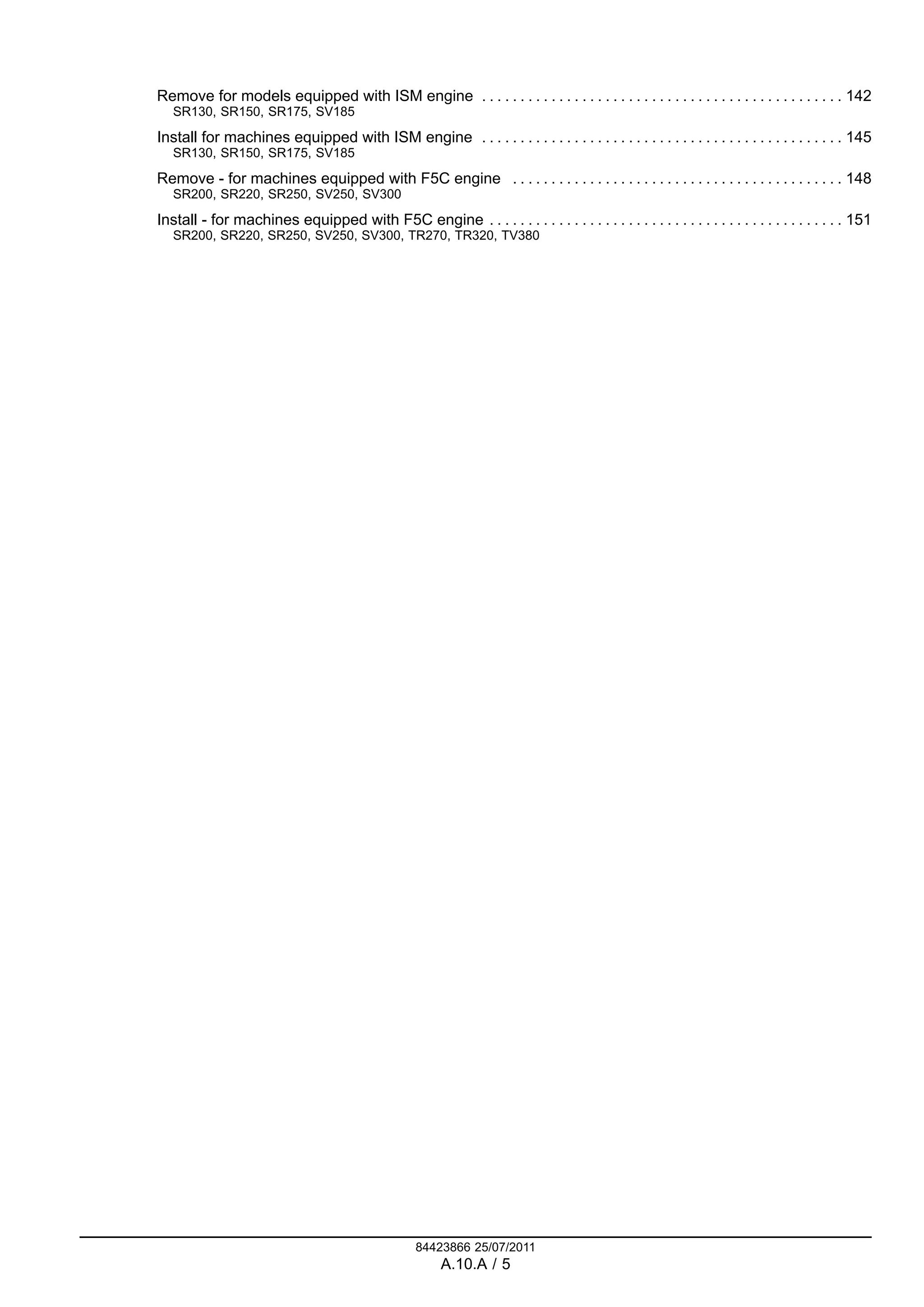 CASE SV300 SKID STEER LOADER Service Repair Manual | PDF