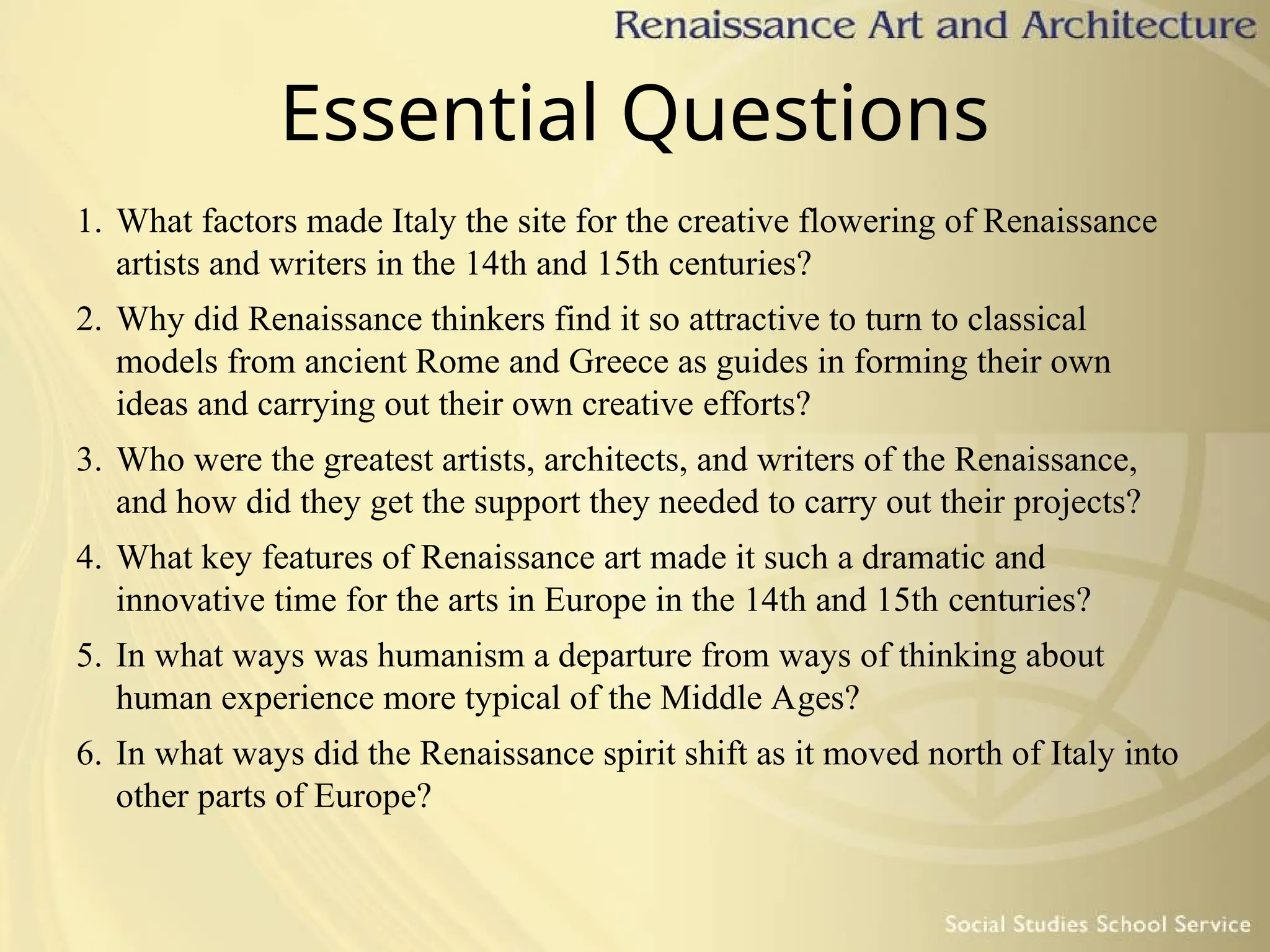 RennaissanceAndArtsArchitectureIntroduction.ppt