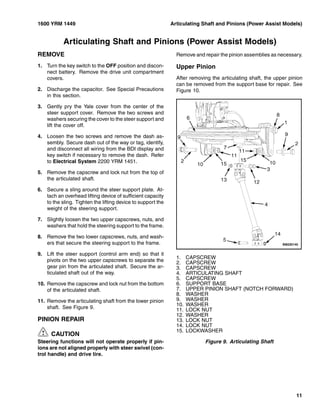 YALE (A292) MPE060-VG LIFT TRUCK Service Repair Manual | PDF
