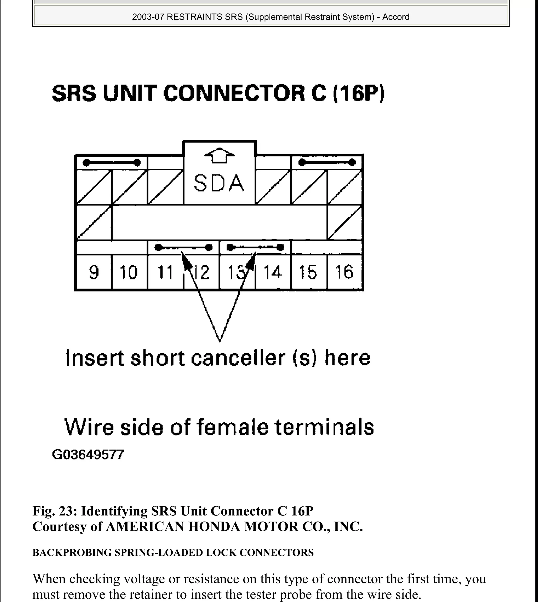 2005 HONDA ACCORD Service Repair Manual | PDF