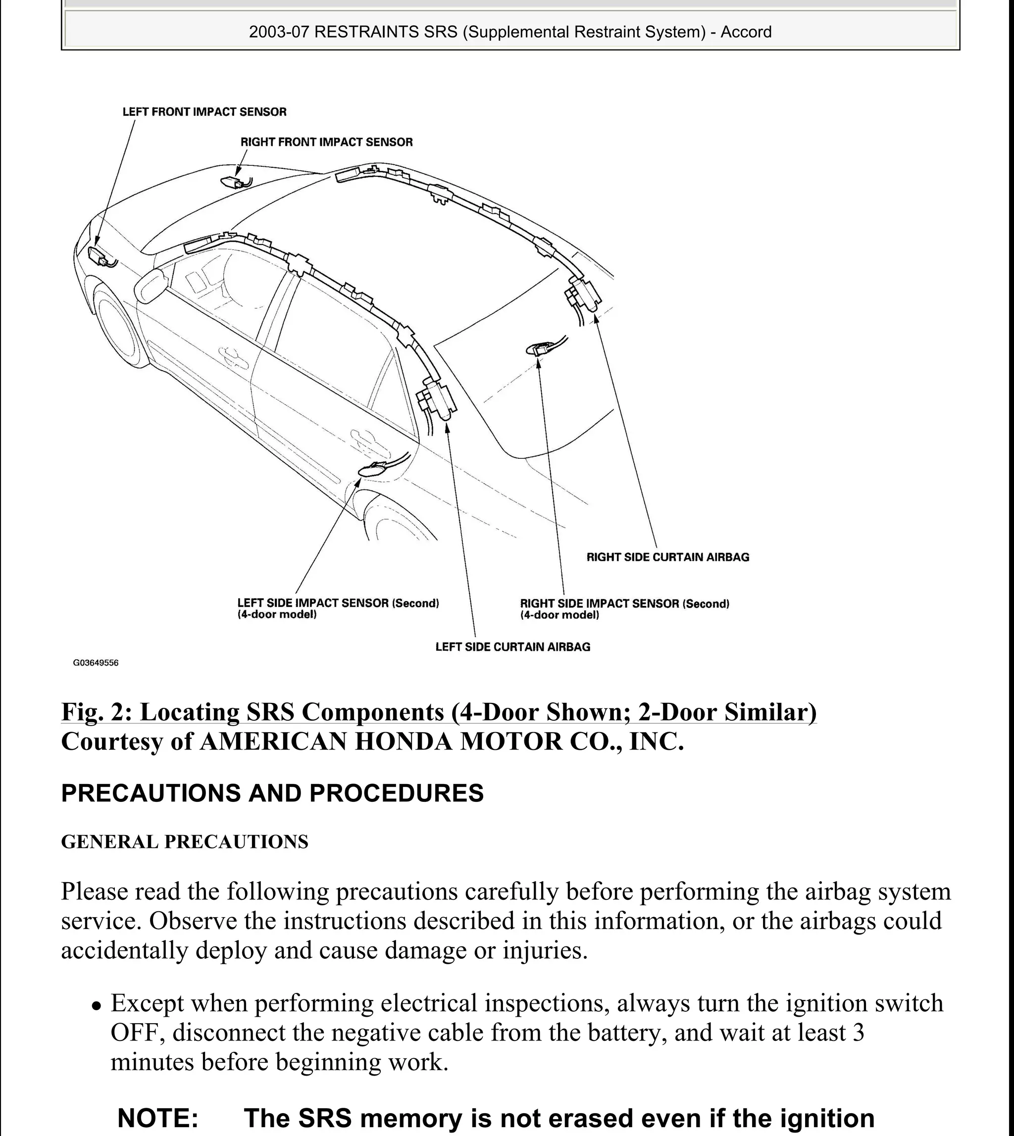 2005 HONDA ACCORD Service Repair Manual | PDF