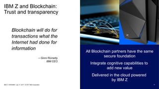 IBM z14 Announcement Overview Presentation | PPT