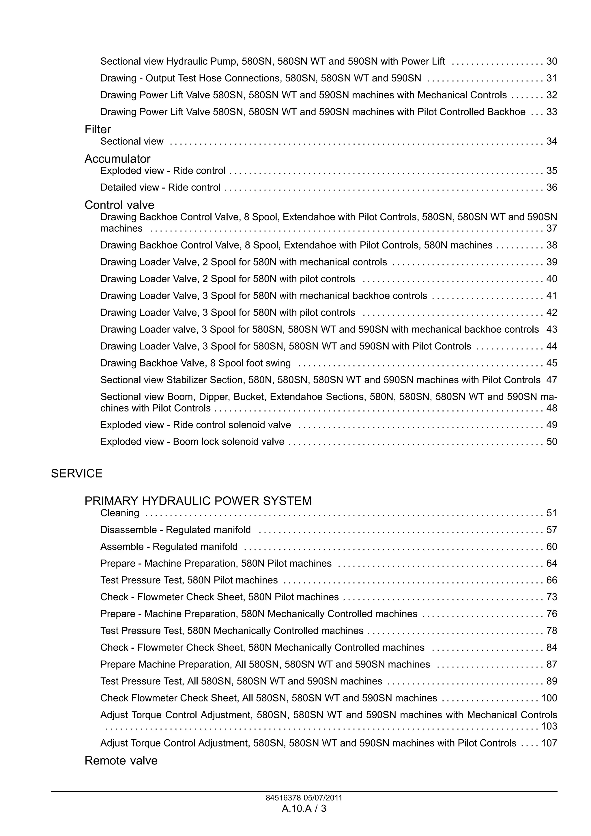 CASE 590SN TRACTOR LOADER BACKHOE Service Repair Manual | PDF