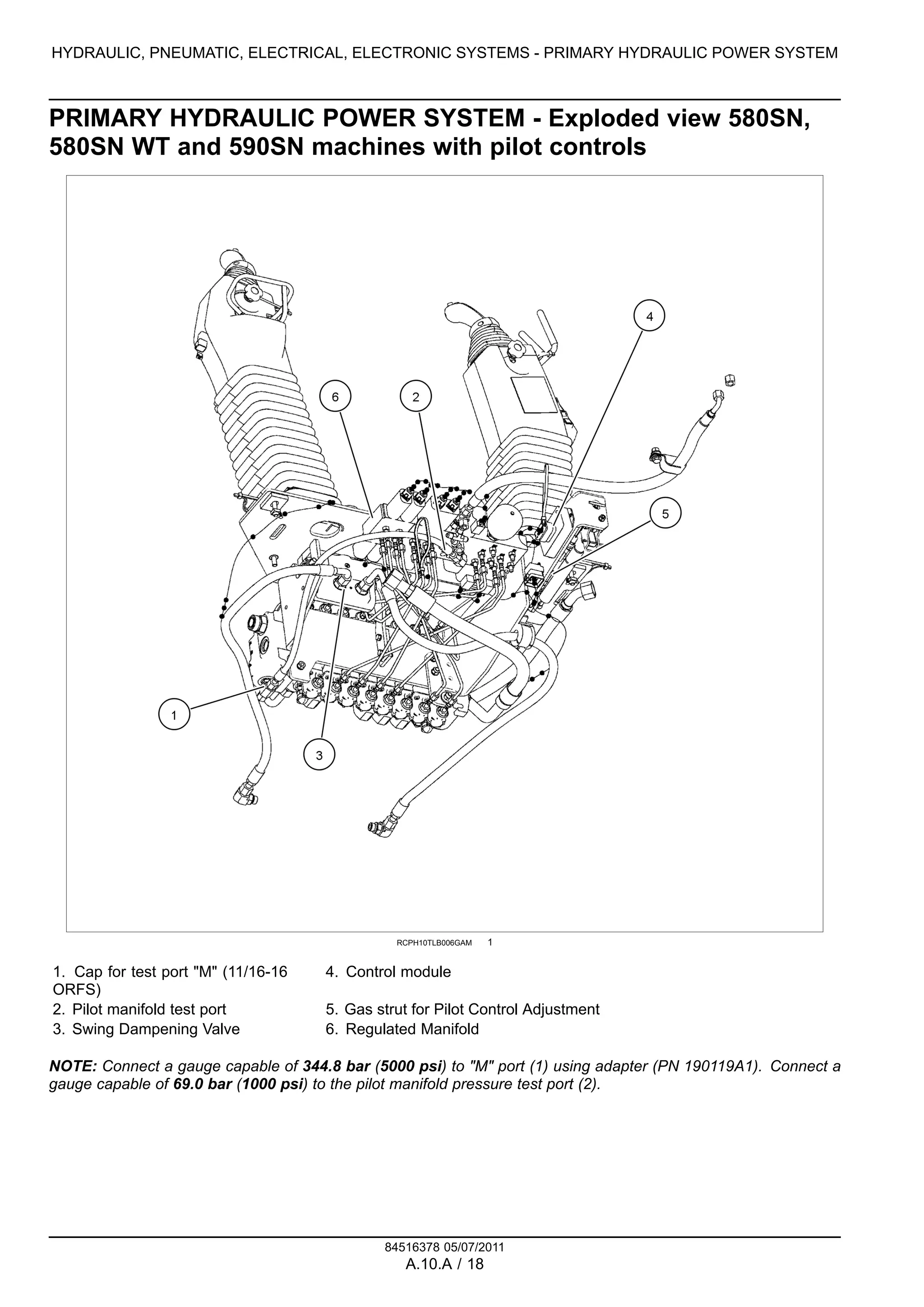 CASE 590SN TRACTOR LOADER BACKHOE Service Repair Manual | PDF