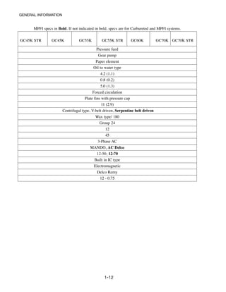 Caterpillar Cat GC55K Forklift Lift Trucks Service Repair Manual SN ...