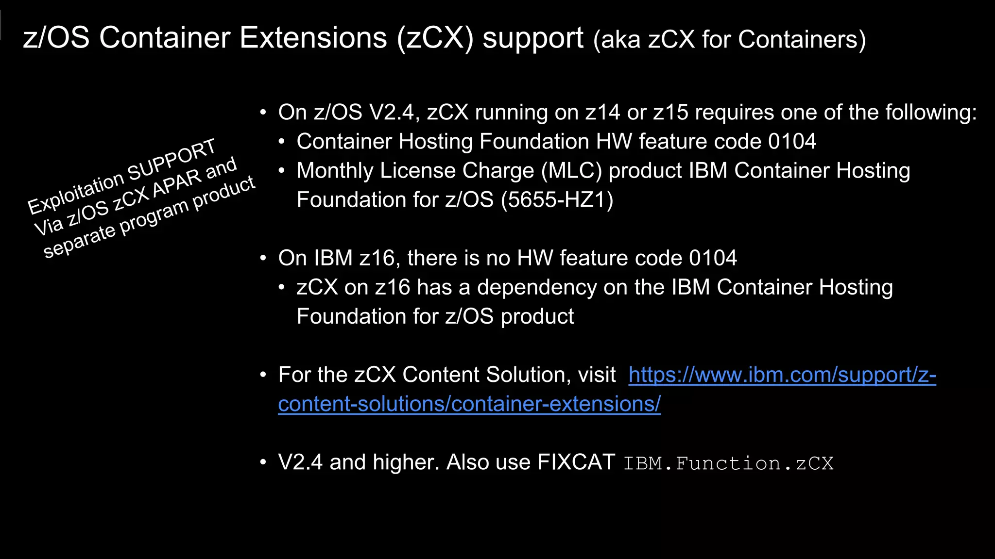 z16 zOS Support - March 2023 - SHARE in Atlanta.pdf