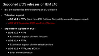 z16 zOS Support - March 2023 - SHARE in Atlanta.pdf