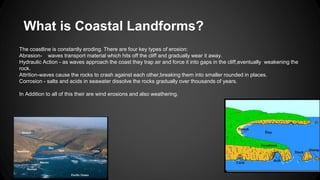 Coastal landforms | PPTX