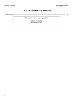 YALE (A287) MPE080-VG LIFT TRUCK Service Repair Manual | PDF