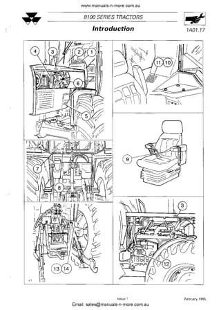 Massey Ferguson MF 8120 Tractor Service Repair Manual | PDF