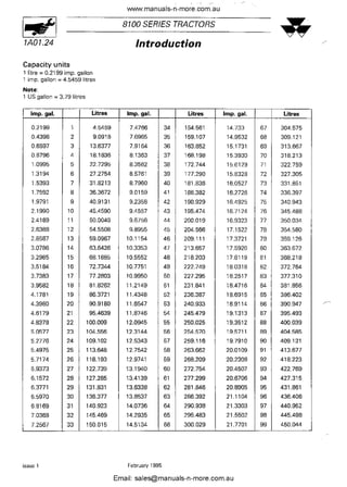 Massey Ferguson MF 8120 Tractor Service Repair Manual | PDF