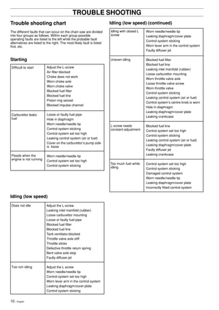 Husqvarna 339XP Chainsaw Service Repair Manual | PDF