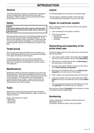 Husqvarna 339XP Chainsaw Service Repair Manual | PDF