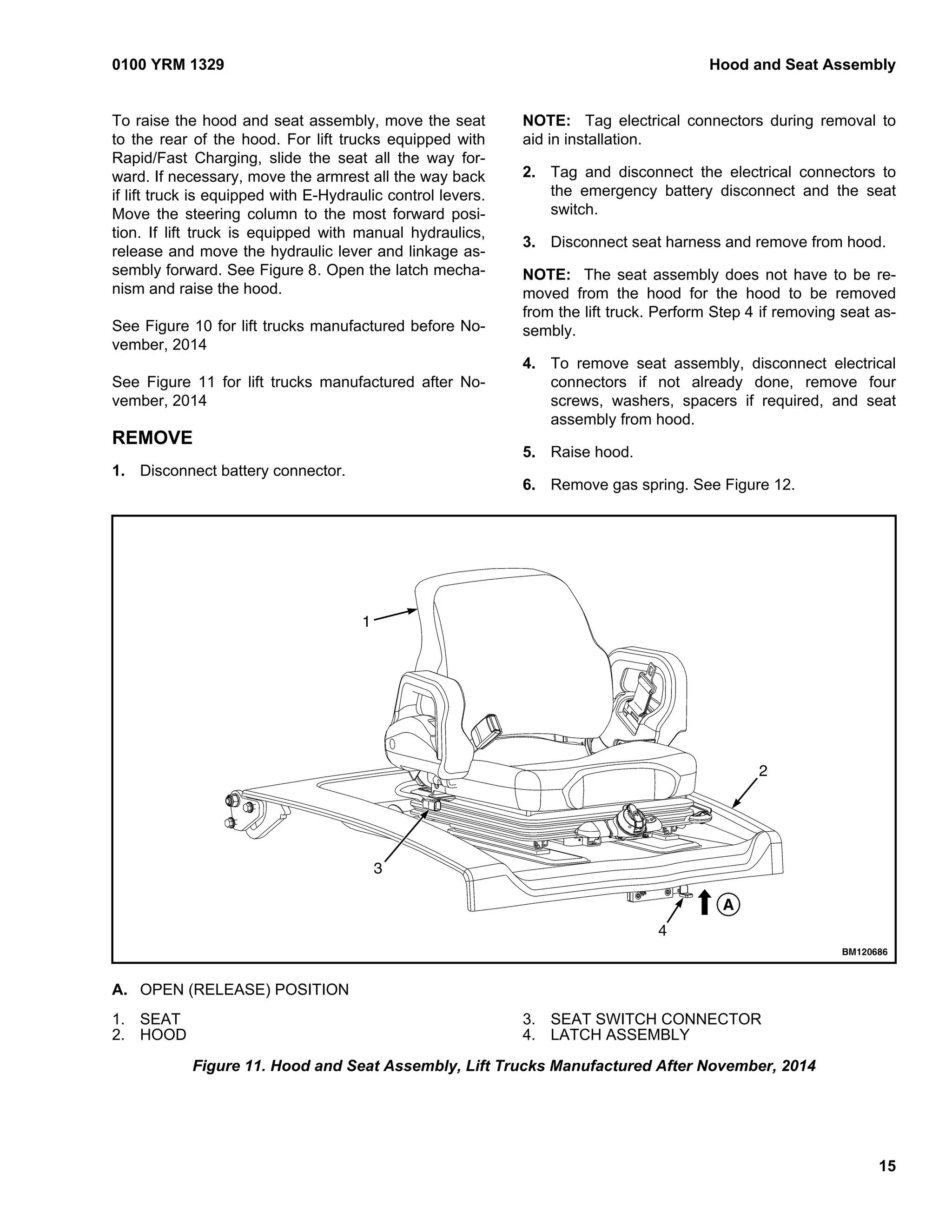 YALE G807 ERP030VT LIFT TRUCK Service Repair Manual | PDF