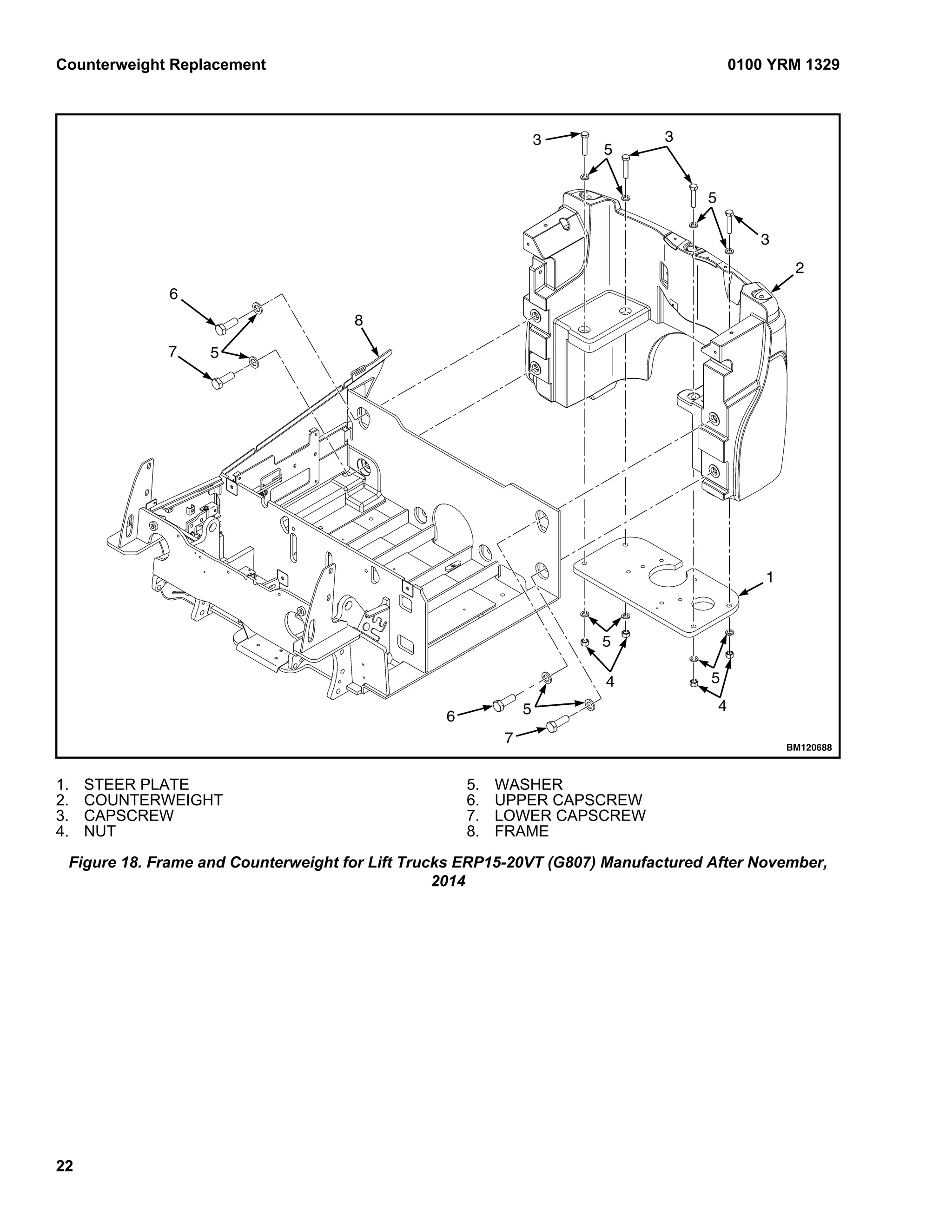 YALE G807 ERP030VT LIFT TRUCK Service Repair Manual | PDF