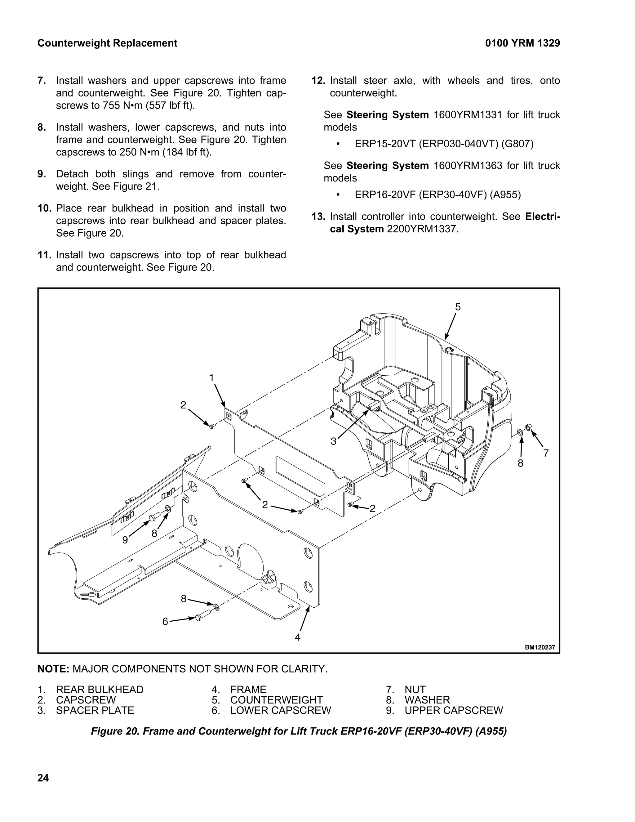 YALE G807 ERP030VT LIFT TRUCK Service Repair Manual | PDF