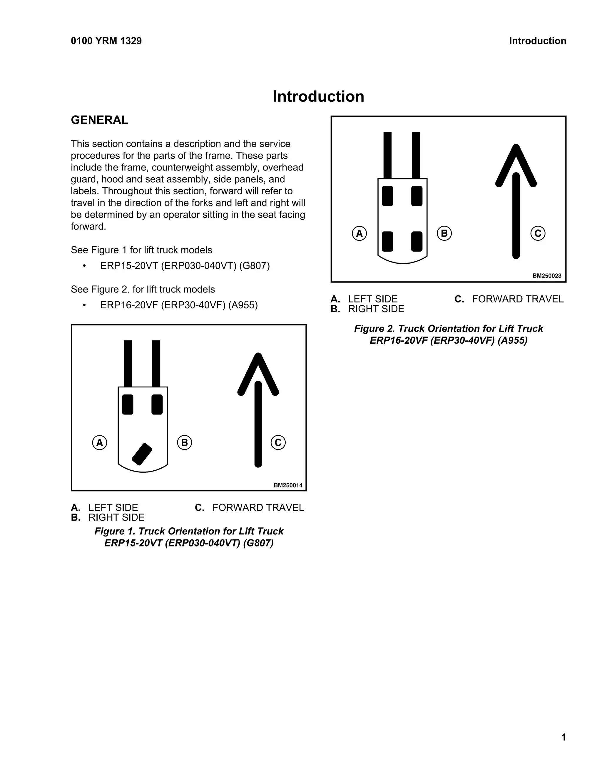 YALE G807 ERP030VT LIFT TRUCK Service Repair Manual | PDF