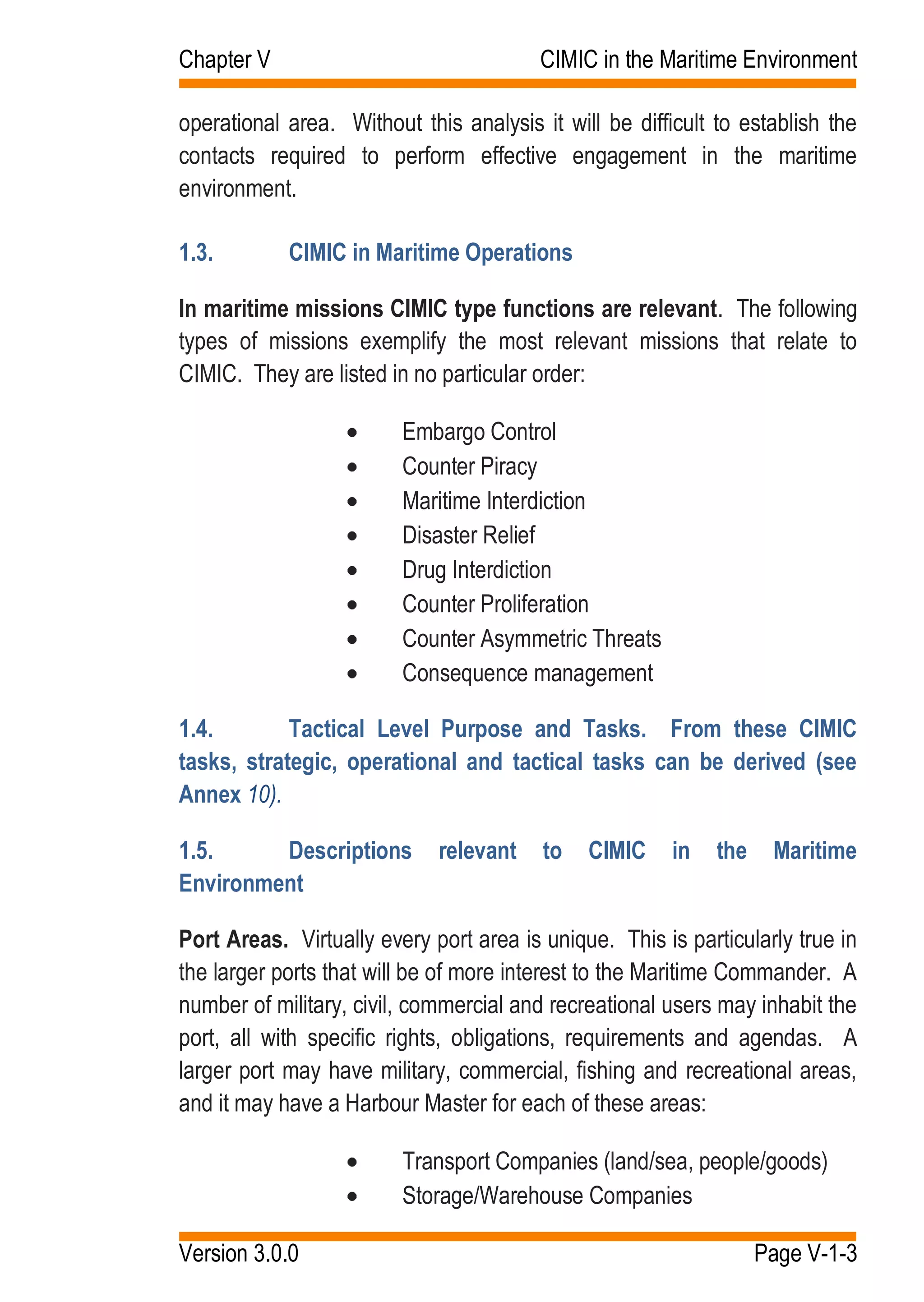 Cimic handbook | PDF