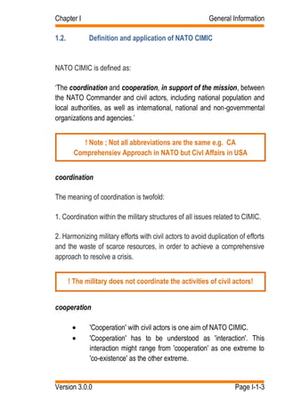 Cimic handbook | PDF