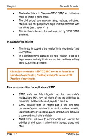 Cimic handbook | PDF