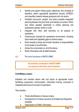 Cimic handbook | PDF