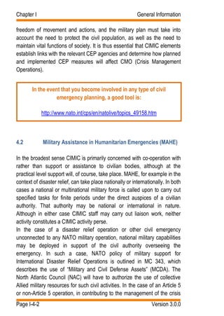 Cimic handbook | PDF