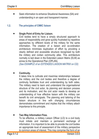 Cimic handbook | PDF